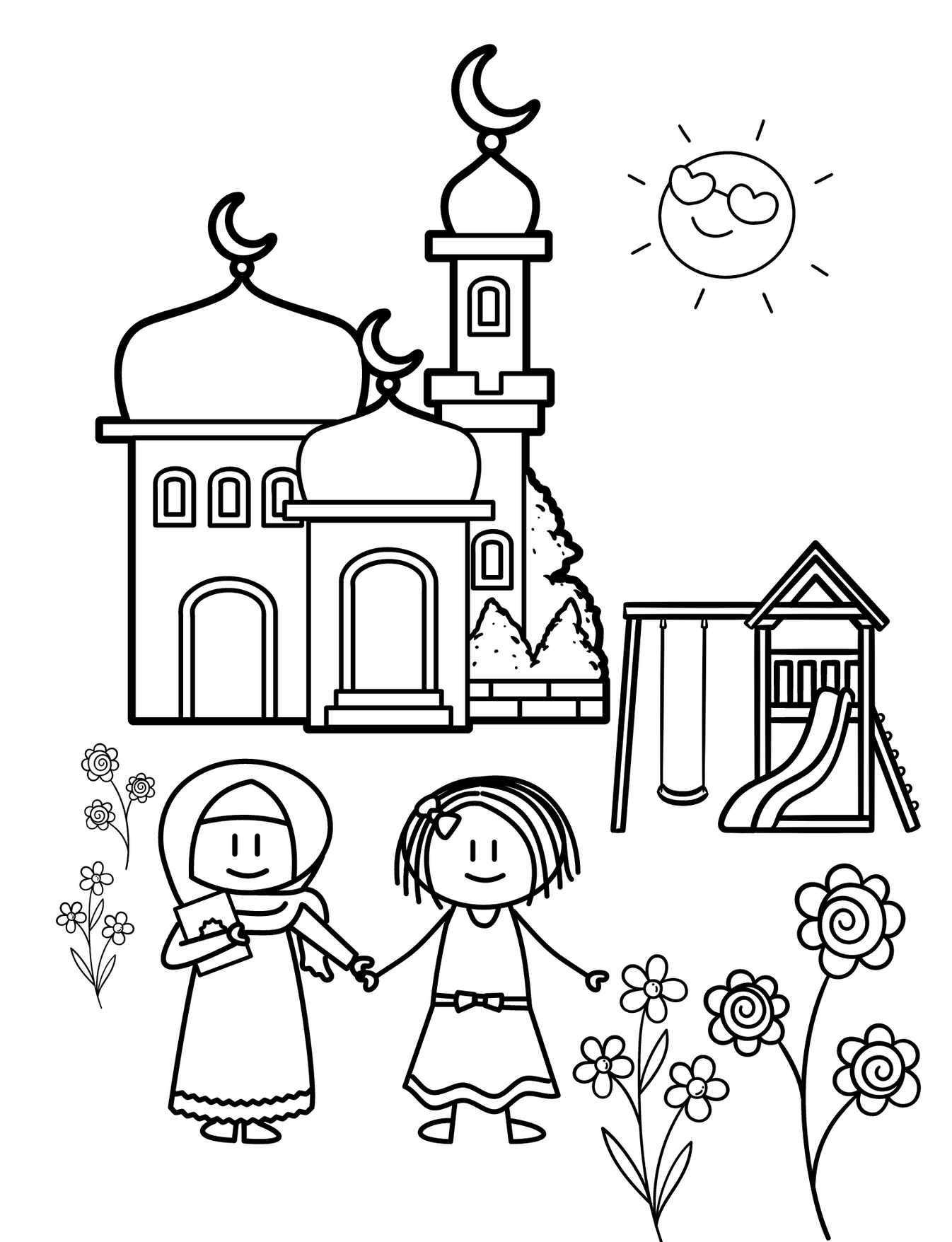 Islamic Colouring Book For Children – My Little Library NZ
